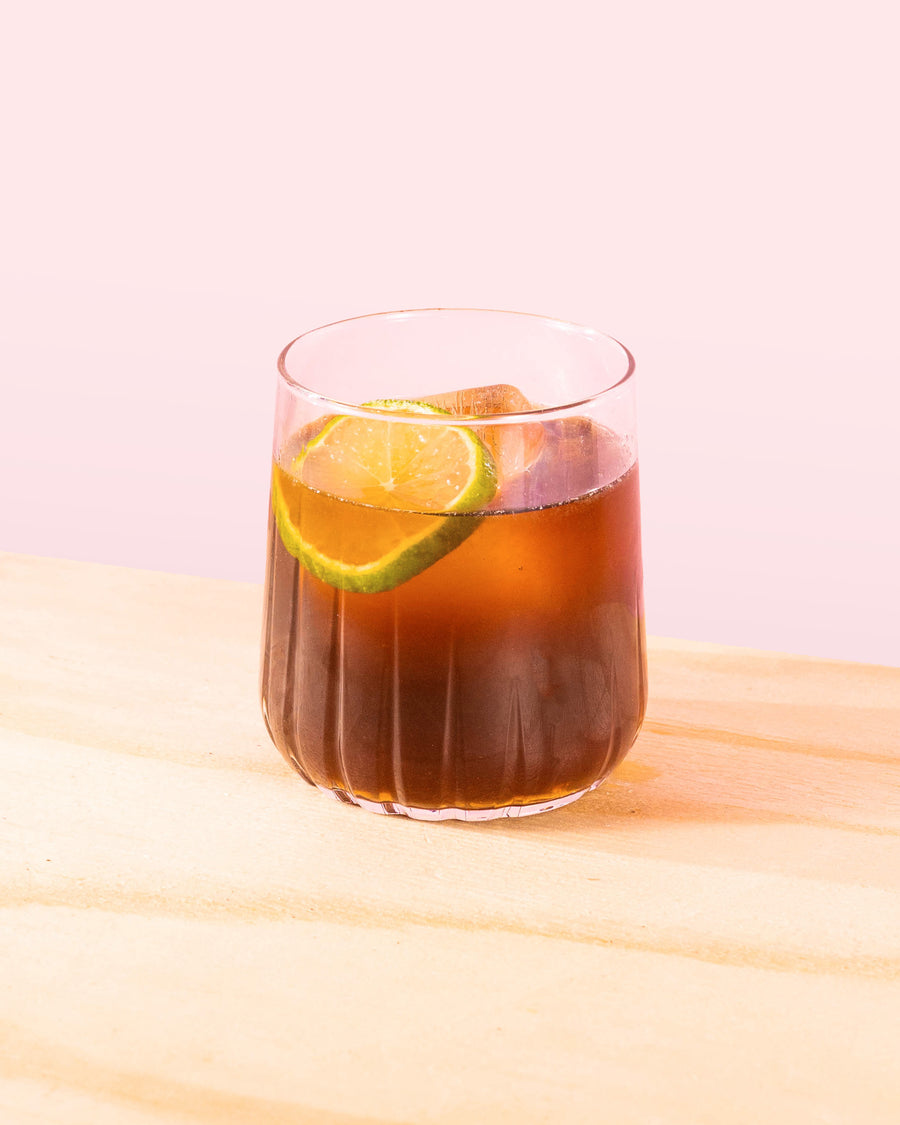 Non-alcoholic Rum & Cola with NOA Spiced Rum – Monsieur Cocktail