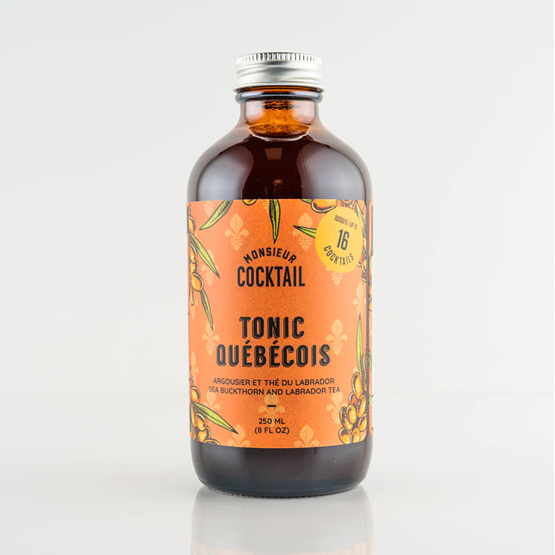 Quebec tonic for cocktails - Monsieur Cocktail